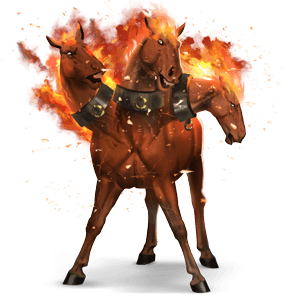 Wandering horse Cerberus - Howrse