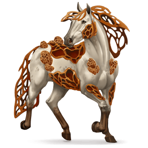 The mushroom horses's special skills - Howrse